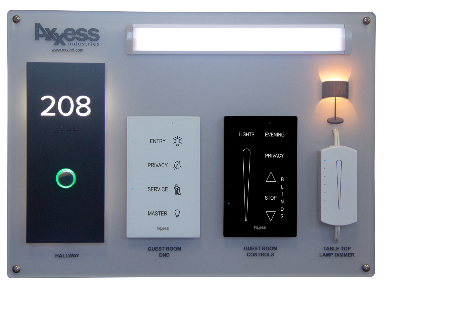 Custom Room Signs & Doorbell Panels - Axxess Industries Inc.