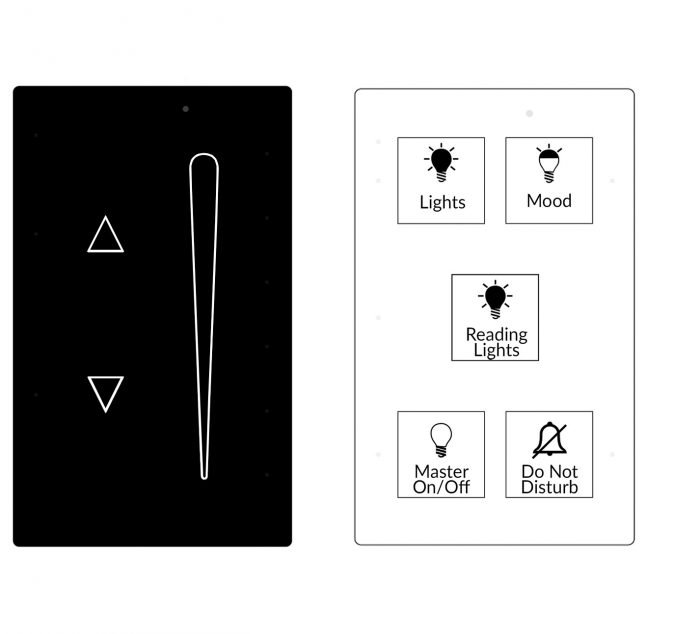 Custom Touch Keypads - Guestroom Controls - Axxess Industries Inc.
