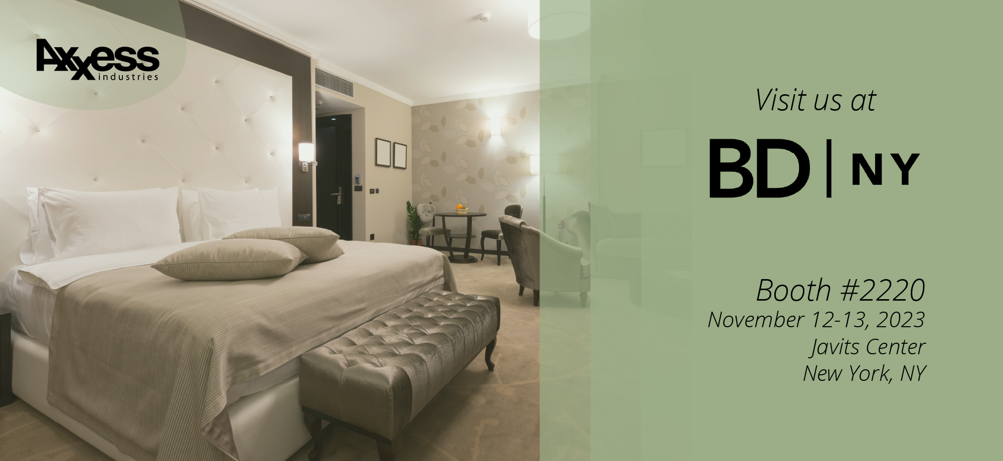 Axxess at BDNY 2023 - Axxess Industries Inc.